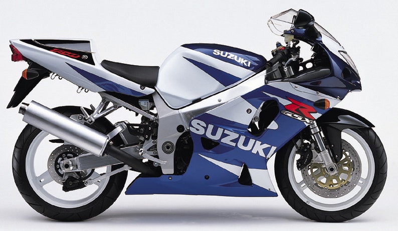Suzuki GSX-R 750 2001 K1 Complete Replacement Decals Set Full ...