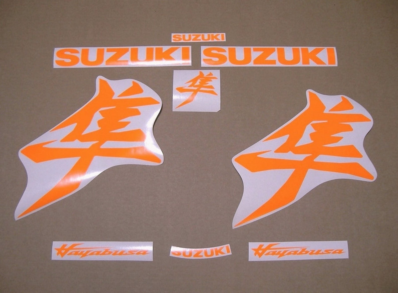 Suzuki Hayabusa new logo 2021 black custom aftermarket decals | Etsy