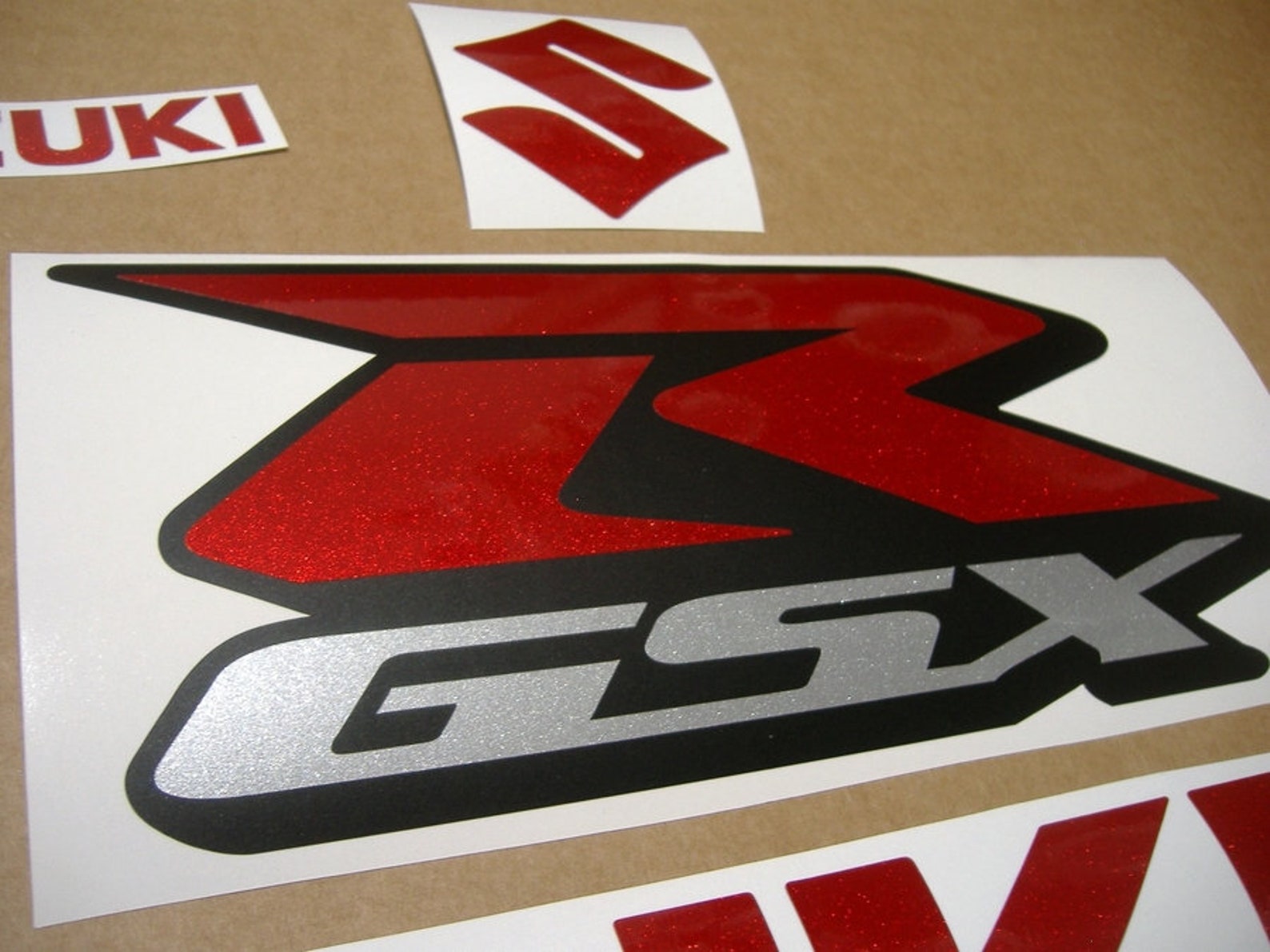 Suzuki GSX-R 600 /750 /1000 Metallic Cherry Red Custom Replacement ...