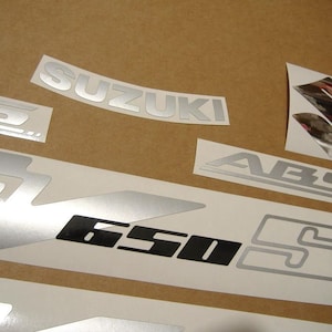 Suzuki SV 650 S Complete Decals Sticker Kit Graphics Set Replacement ...