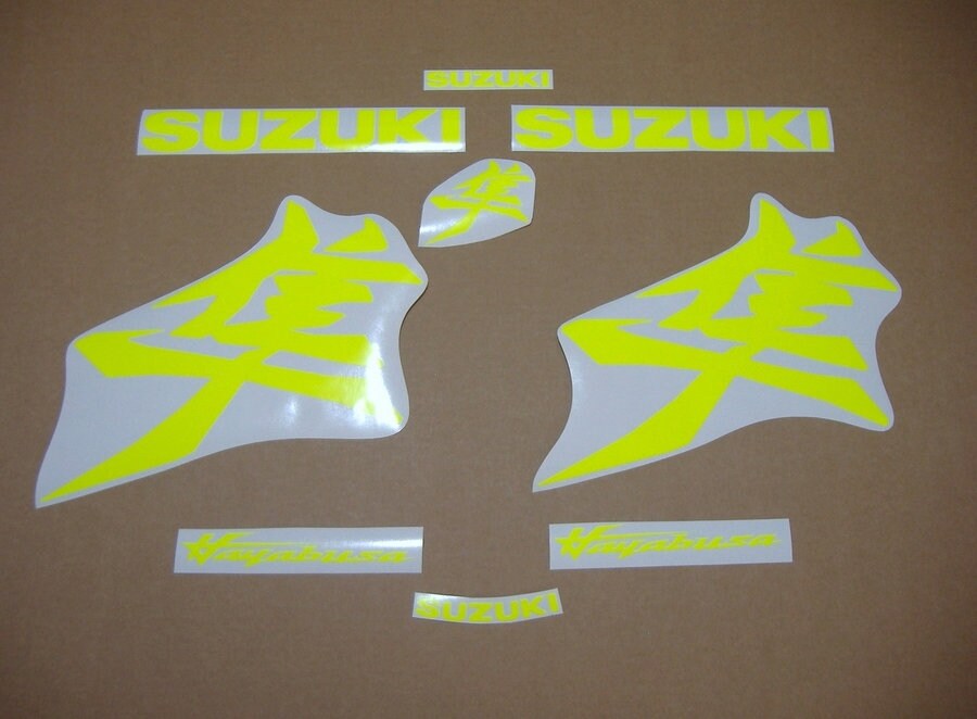 Suzuki Hayabusa new logo 2021 black custom aftermarket decals | Etsy