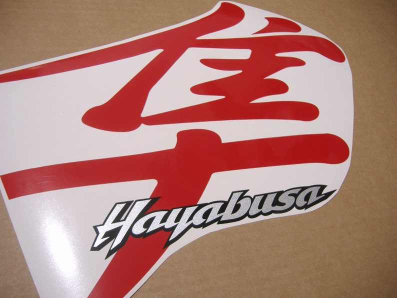 Suzuki Hayabusa GSX1300R First Generation Mk1 Red Color Custom ...