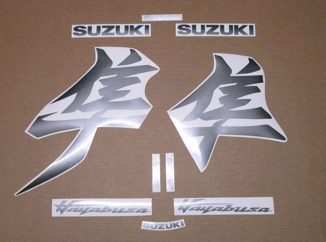 Suzuki Hayabusa 2021-2022 3rd Gen Replacement Decals Replica Stickers ...