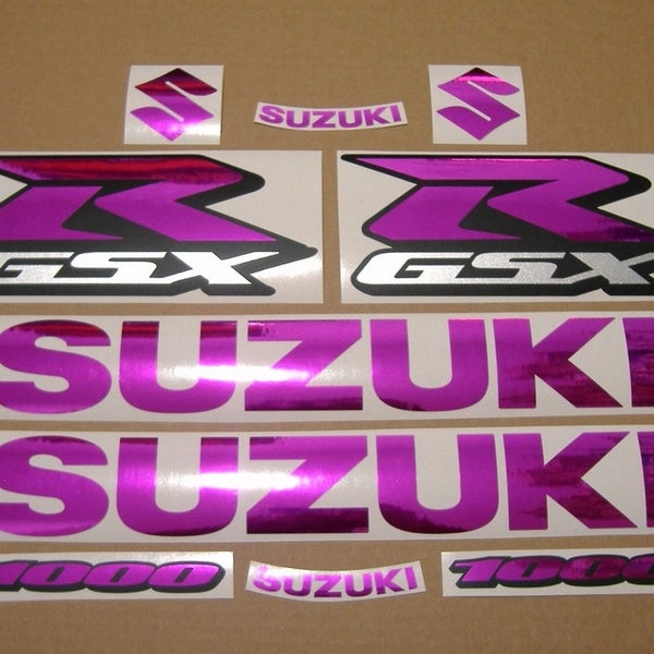 2007 Suzuki Gsxr 600 Fairing Stickers - Etsy