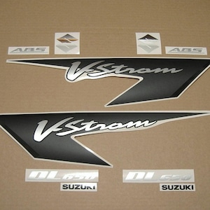 Suzuki DL 650 V-strom 2008 Full Aftermarket Decals Stickers Kit ...
