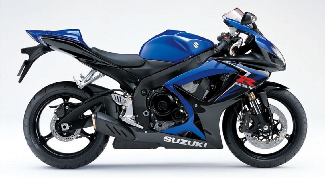 Suzuki GSX-R 600 2007 Full Replacement Decals Stickers Set Reproduction ...
