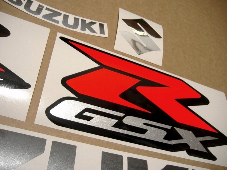 Suzuki GSX-R 750 2015 2016 Full Replacement Decals Kit Complete Pattern ...