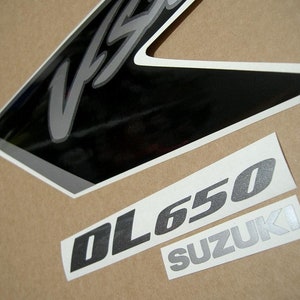 Suzuki DL 650 Vstrom 2008 Complete Aftermarket Decals Stickers Kit ...
