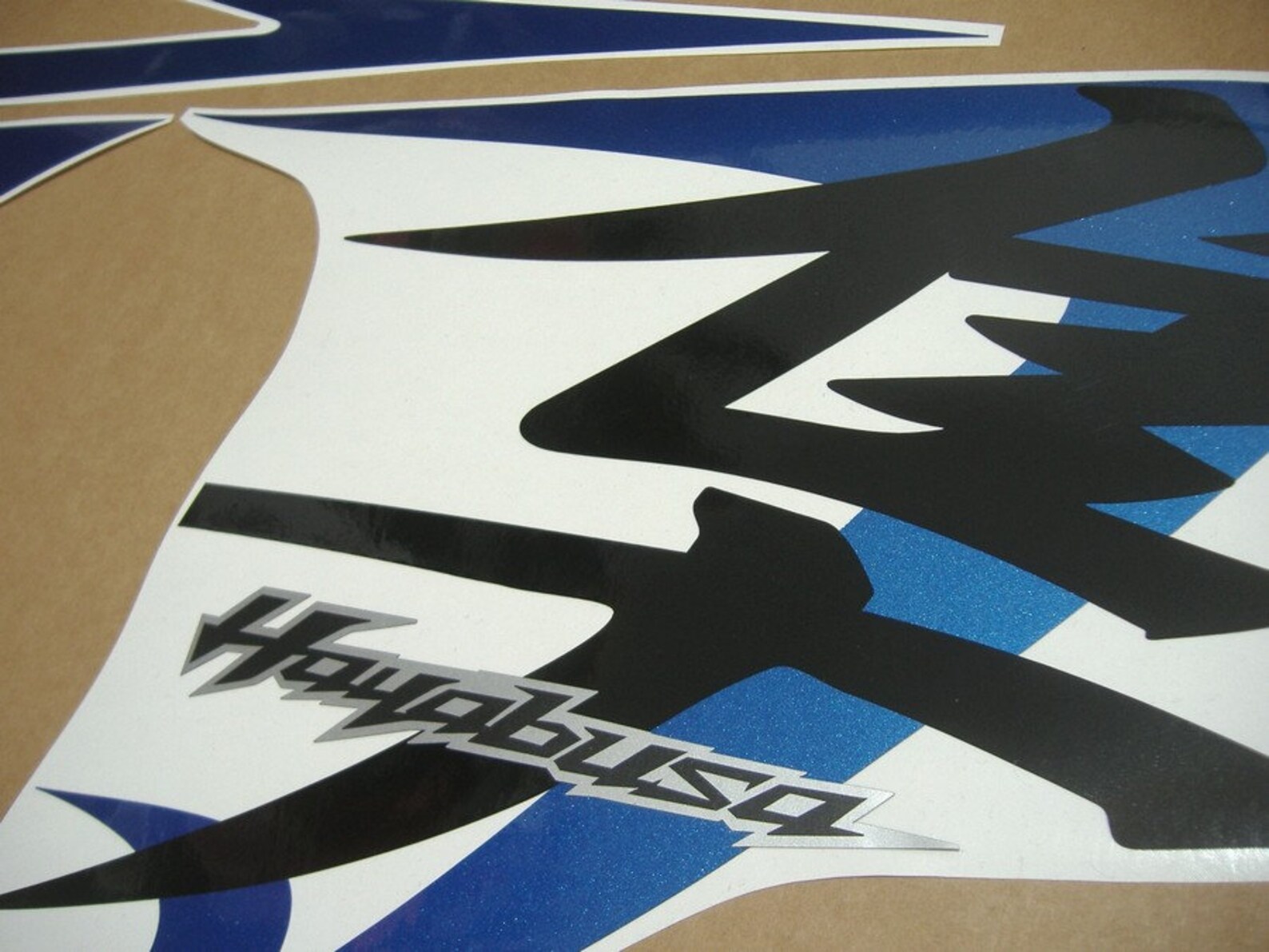 Suzuki GSX 1300R Hayabusa 2009 Full Replacement Decals Replica Stickers ...