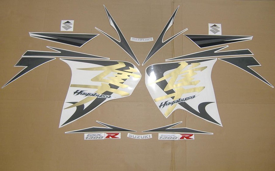 Suzuki GSX 1300R Hayabusa 2008 Complete Replacement Decals Set Full ...