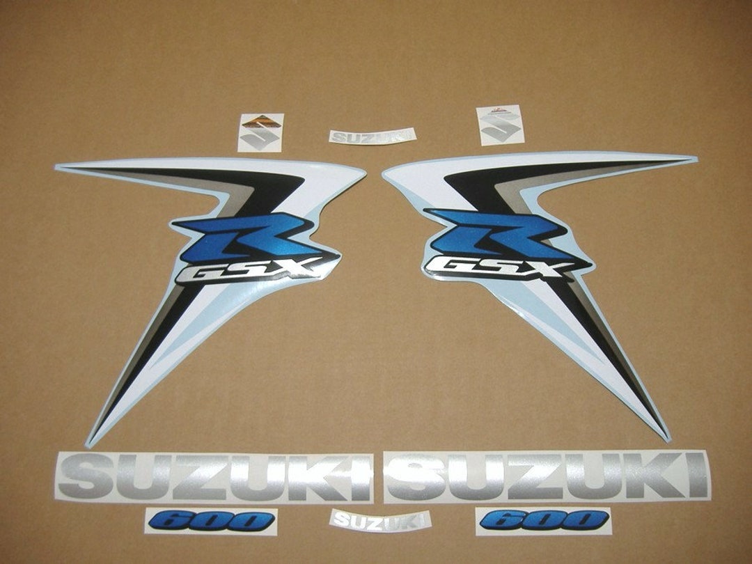 Suzuki GSX-R 2006-2007 Custom Version Replacement Decals Stickers ...