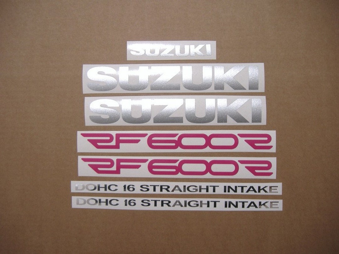 Suzuki RF 600R 1994 Complete Replica Decal Set Stickers Reproduction ...