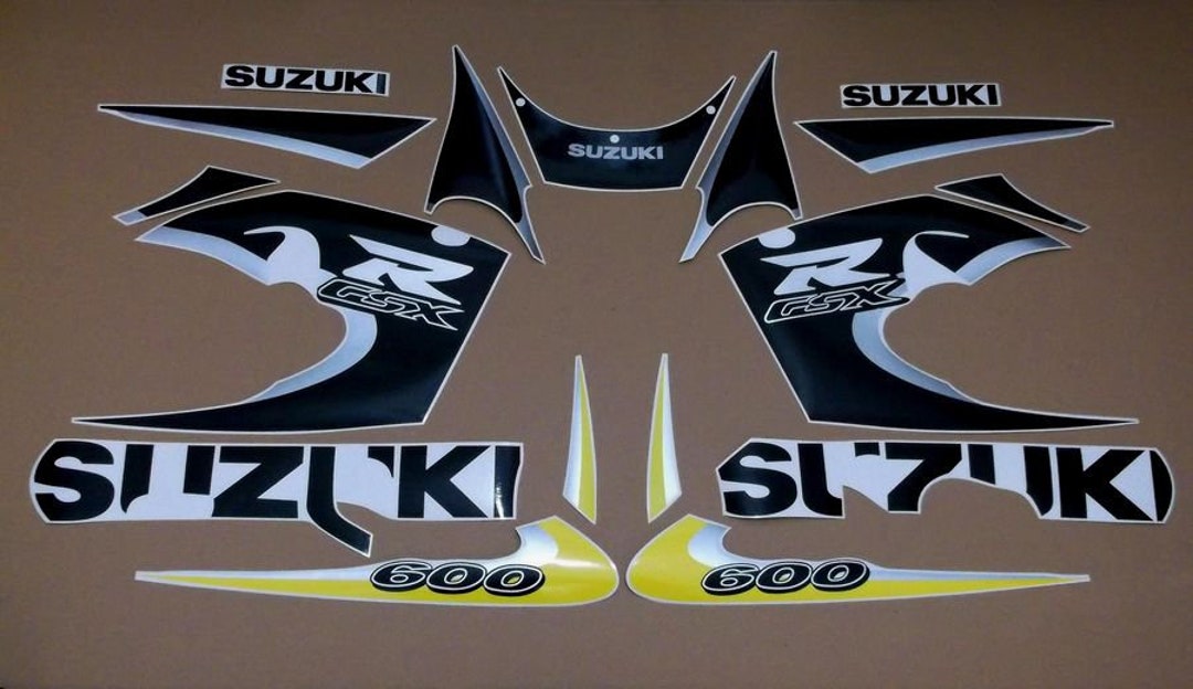 Suzuki GSX-R 600 SRAD 1999 Full Replacement Decals Set Stickers ...