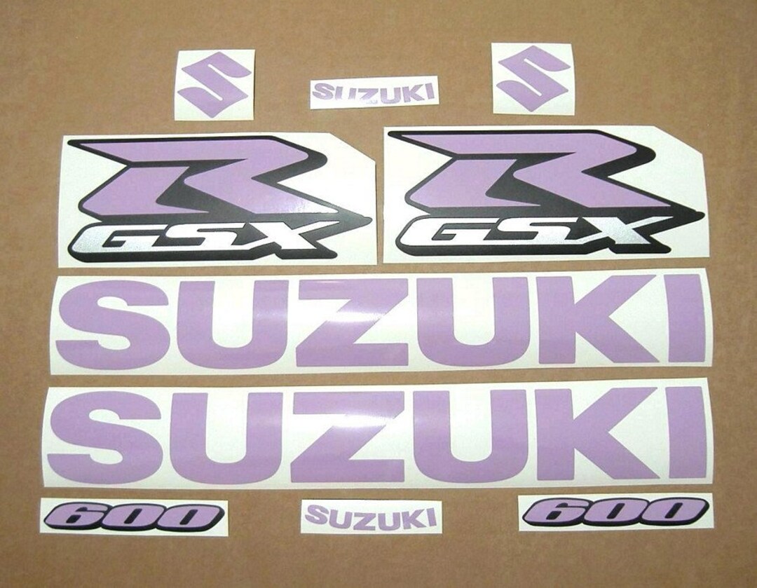 Suzuki GSX-R 600 / 750 / 1000 Customized Violet Color Replacement ...