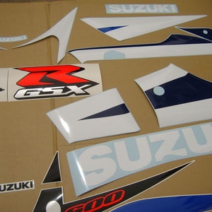 Suzuki GSX-R 600 2003 K3 Complete Replacement Decals Set Full ...