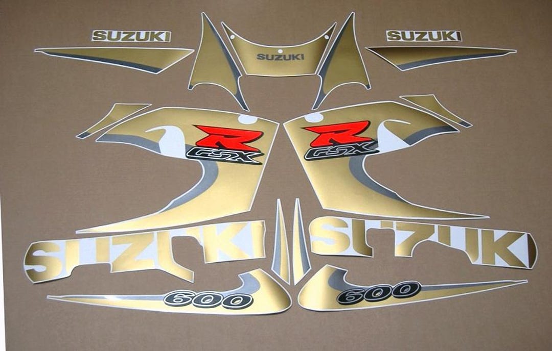 Suzuki GSX-R 600 SRAD 1996-2000 Custom Matte Gold/grey Color ...