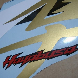 Suzuki Hayabusa GSX1300R 2013 Replacement Decals Set Stickers Graphics ...