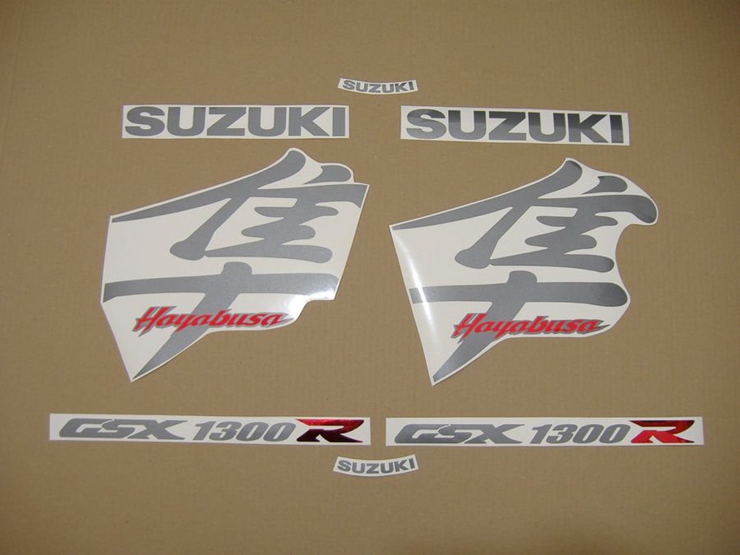 Suzuki GSX 1300R Hayabusa 2003 Full Replacement Decals Set Complete ...