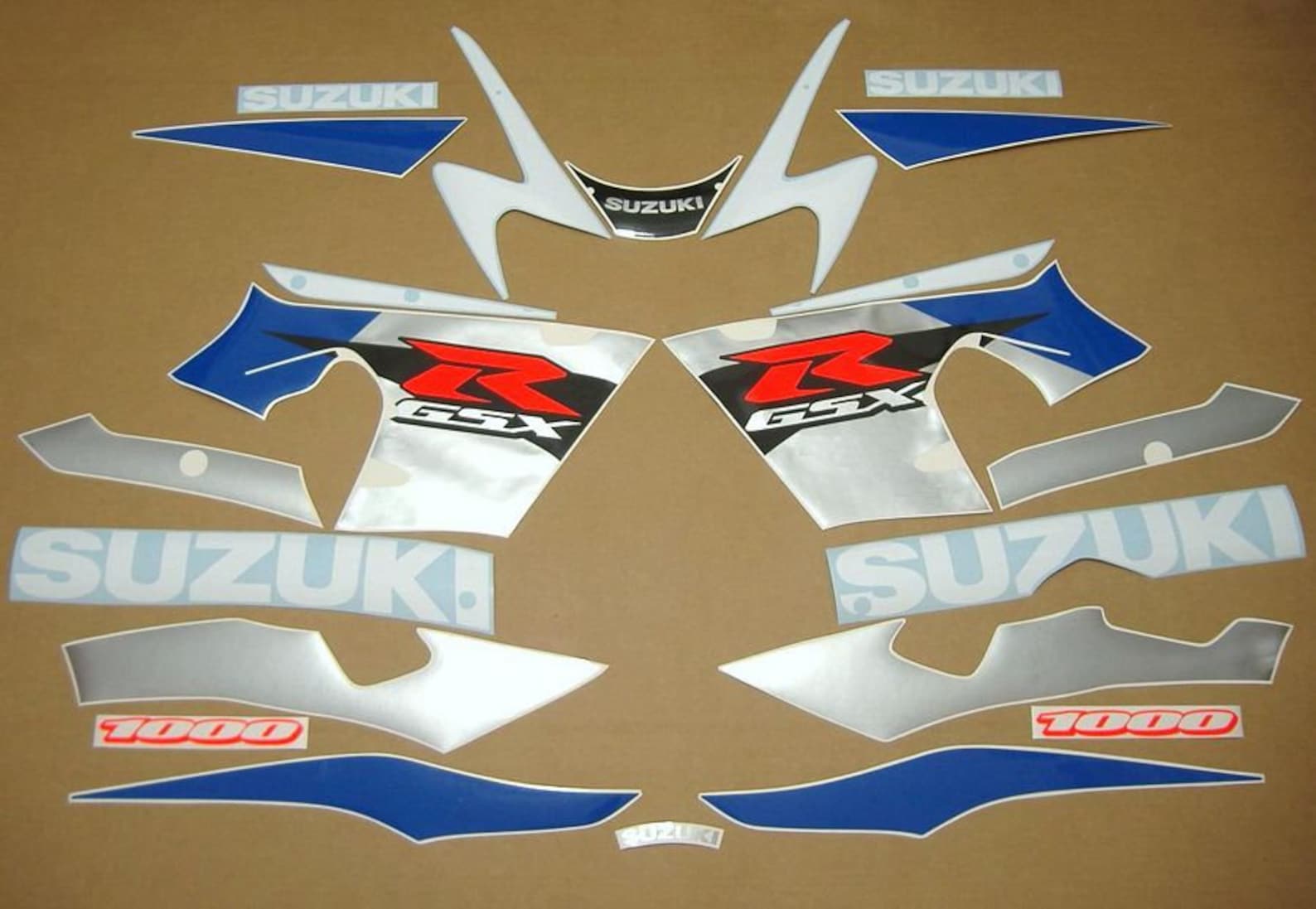 Suzuki GSXR 1000 2002 K2 Full Aftermarket Decals Set Complete ...