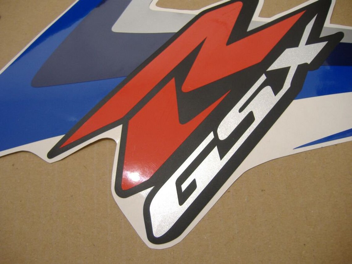 Suzuki GSX-R 600 2007 Full Replacement Decals Stickers Set Reproduction ...