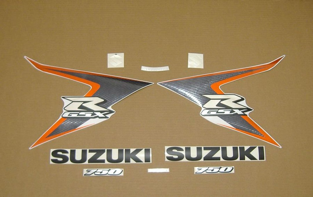 Suzuki GSX-R 750 2008 Full Replacement Decals Set Complete Restoration ...