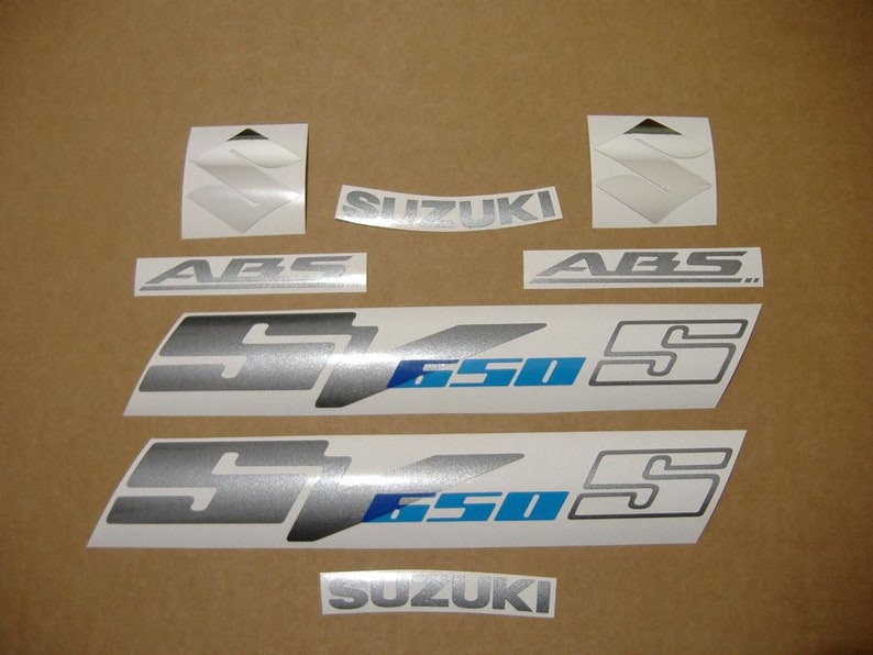 Suzuki SV 650 S Complete Decals Sticker Kit Graphics Set Replacement ...