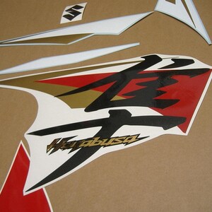 Suzuki Hayabusa GSX1300R 2014 Complete L4 Decals Set Stickers Graphics ...