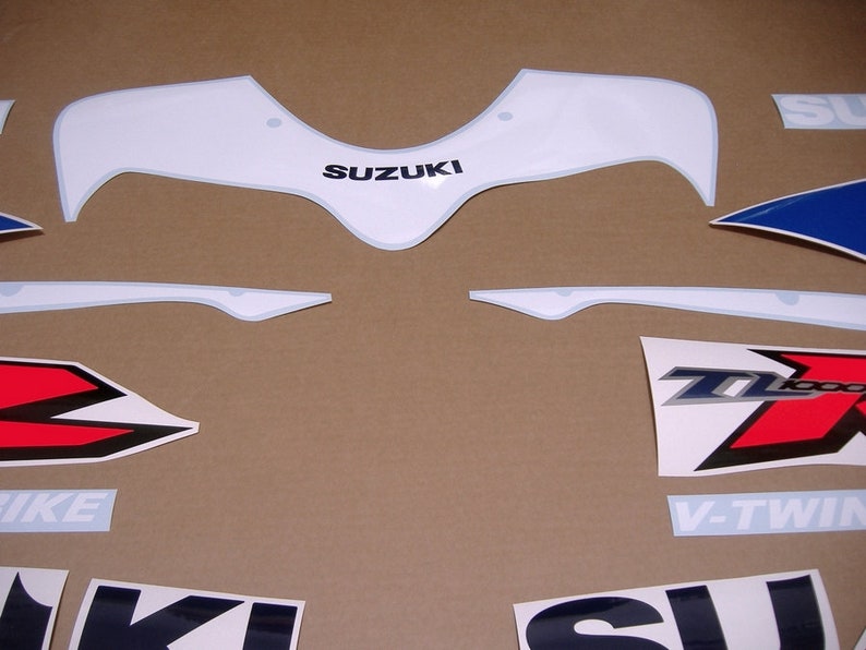 Suzuki TL 1000R 2000 Complete Aftermarket Decals Stickers Kit ...