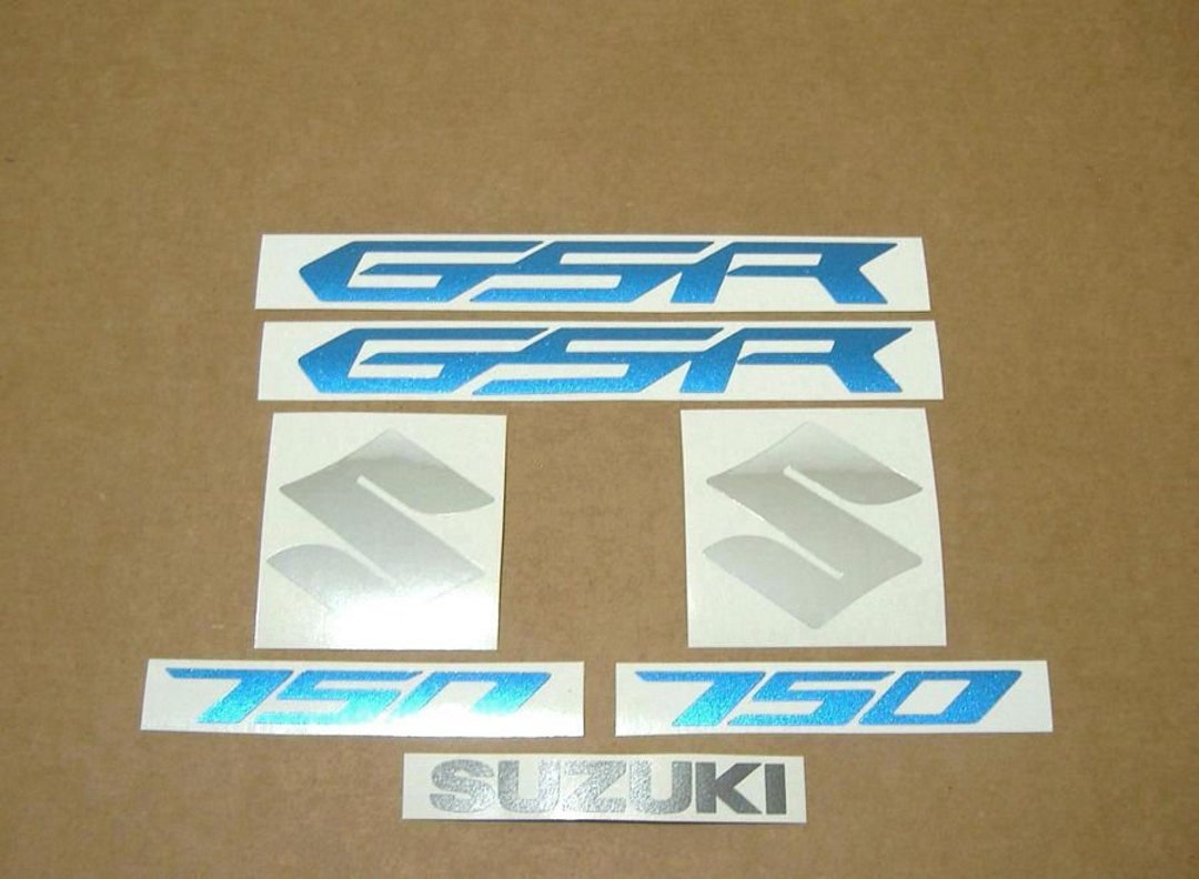 Suzuki GSR 750 2011 Complete Replica Decals Set Replica Stickers ...