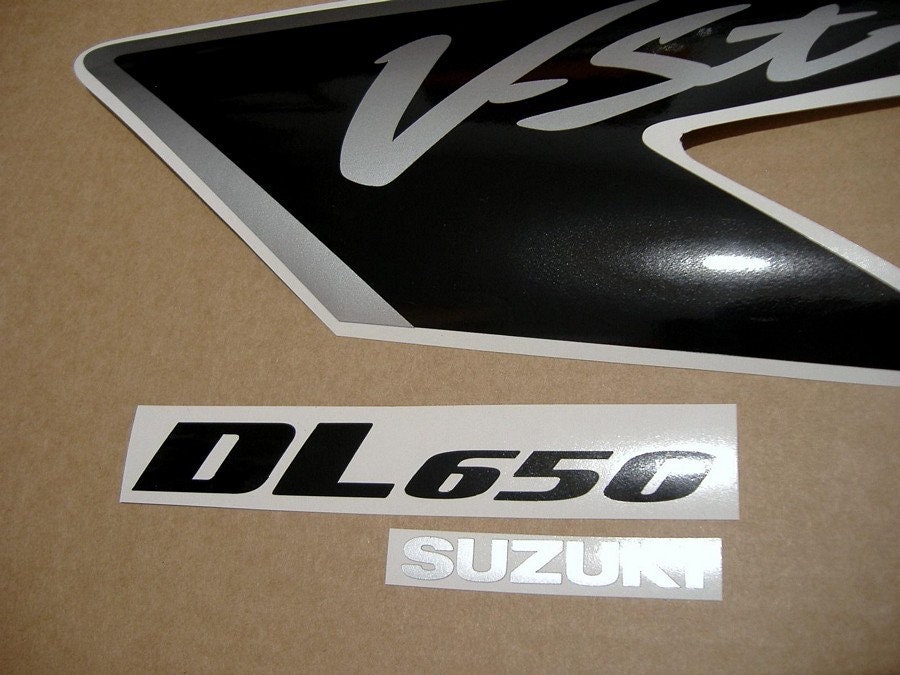 Suzuki DL 650 V-strom 2007-2008 Full Aftermarket Decals Set Complete ...
