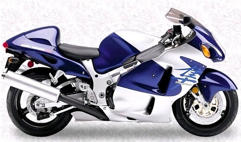 Suzuki Hayabusa 1999-2000 First Edition Model Replacement Decals ...