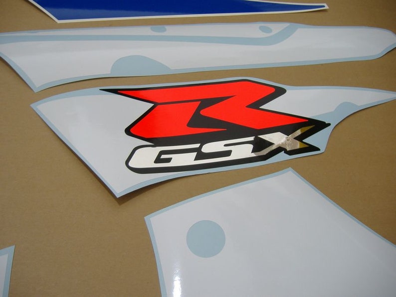 Suzuki GSX-R 750 2001 K1 Complete Replacement Decals Set Full ...