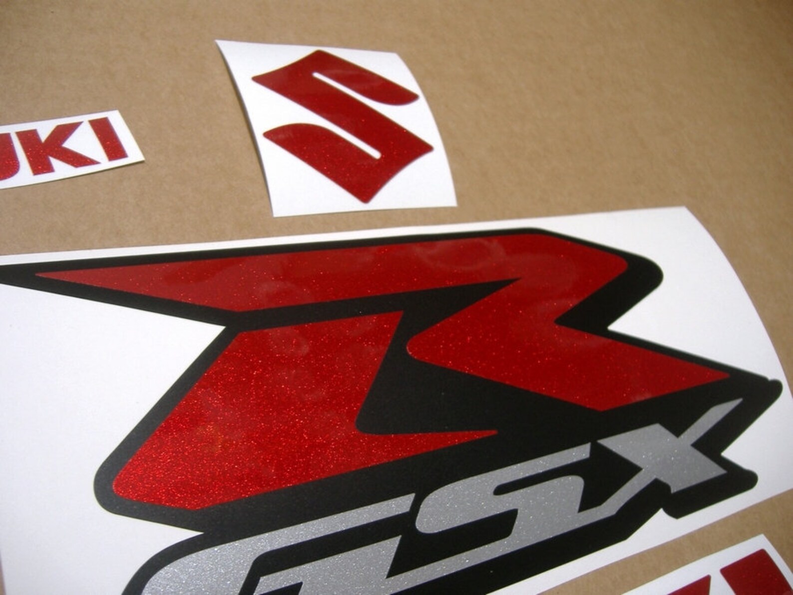 Suzuki GSX-R 600 /750 /1000 Metallic Cherry Red Custom Replacement ...
