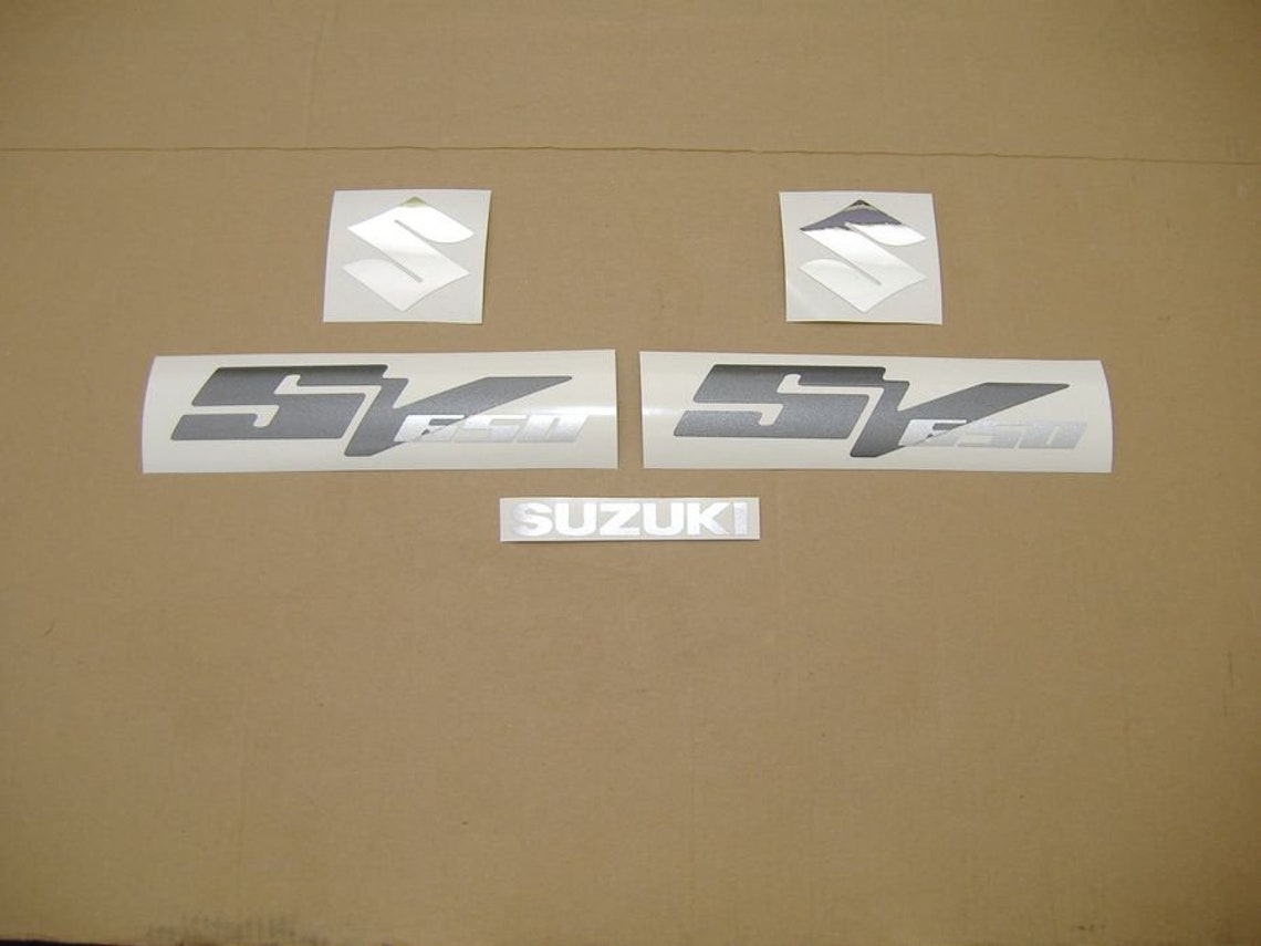Suzuki SV 650 2005-2009 Complete Decals Stickers Reproduction - Etsy