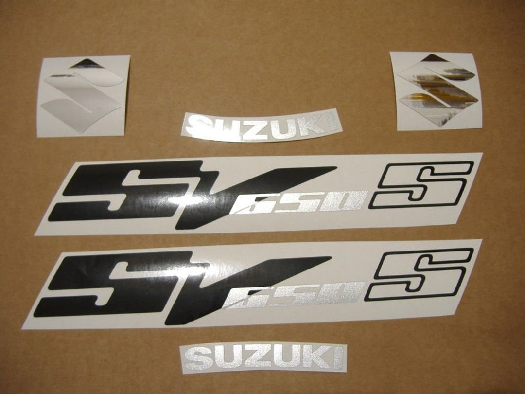 Suzuki SV 650 S Complete Decals Sticker Kit Graphics Set Replacement ...