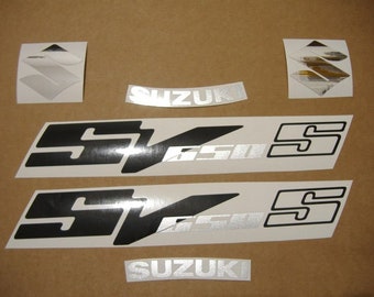 Suzuki SV 650 S Complete Decals Sticker Kit Graphics Set | Etsy