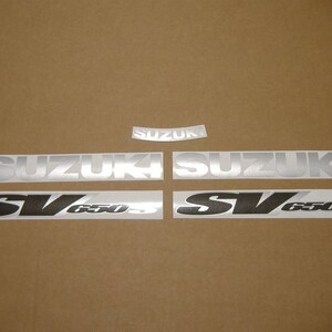 Suzuki SV650S 2000 Replacement Decals Stickers Kit Set Reproduction ...