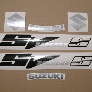 Suzuki Sv 1000 S 2004-2007 Full Decals Stickers Kit Reproduction ...