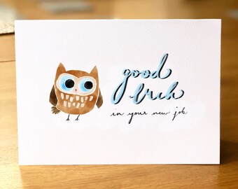 Good Luck Owl | Etsy
