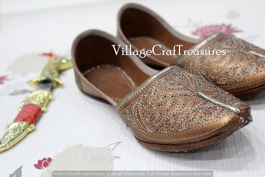 Mojari Shoes Handmade Shoes Punjabi Jutti for Mens Indian Shoes Ethnic ...