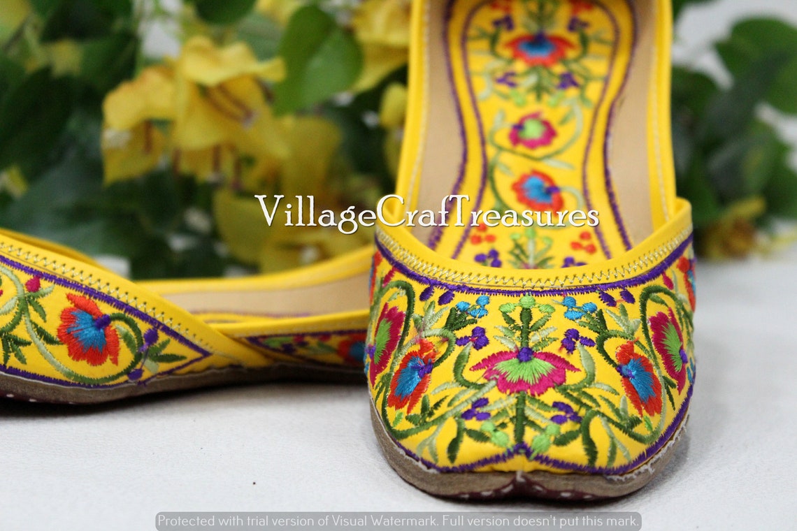 Punjabi Jutti For Ladies Indian Jutti Trending Shoes Handmade | Etsy