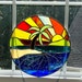 Stained Glass Sunset Panel - Etsy