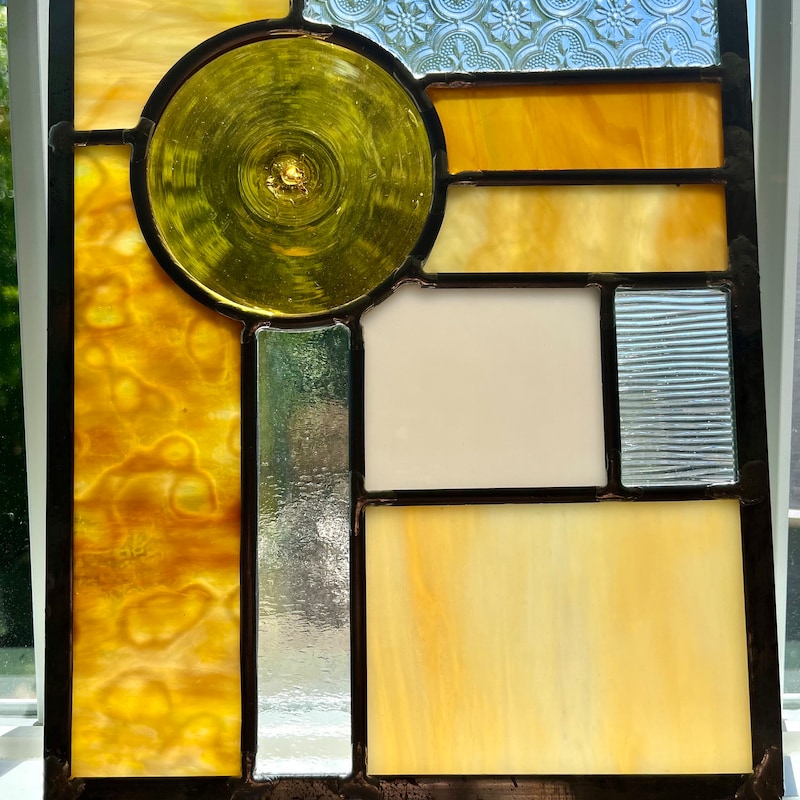 Leaded Glass Panel - Etsy