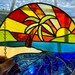 Stained Glass Sunset Panel - Etsy