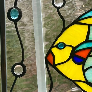 Stained Glass Tropical Fish - Etsy