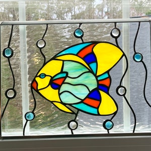 Stained Glass Tropical Fish - Etsy