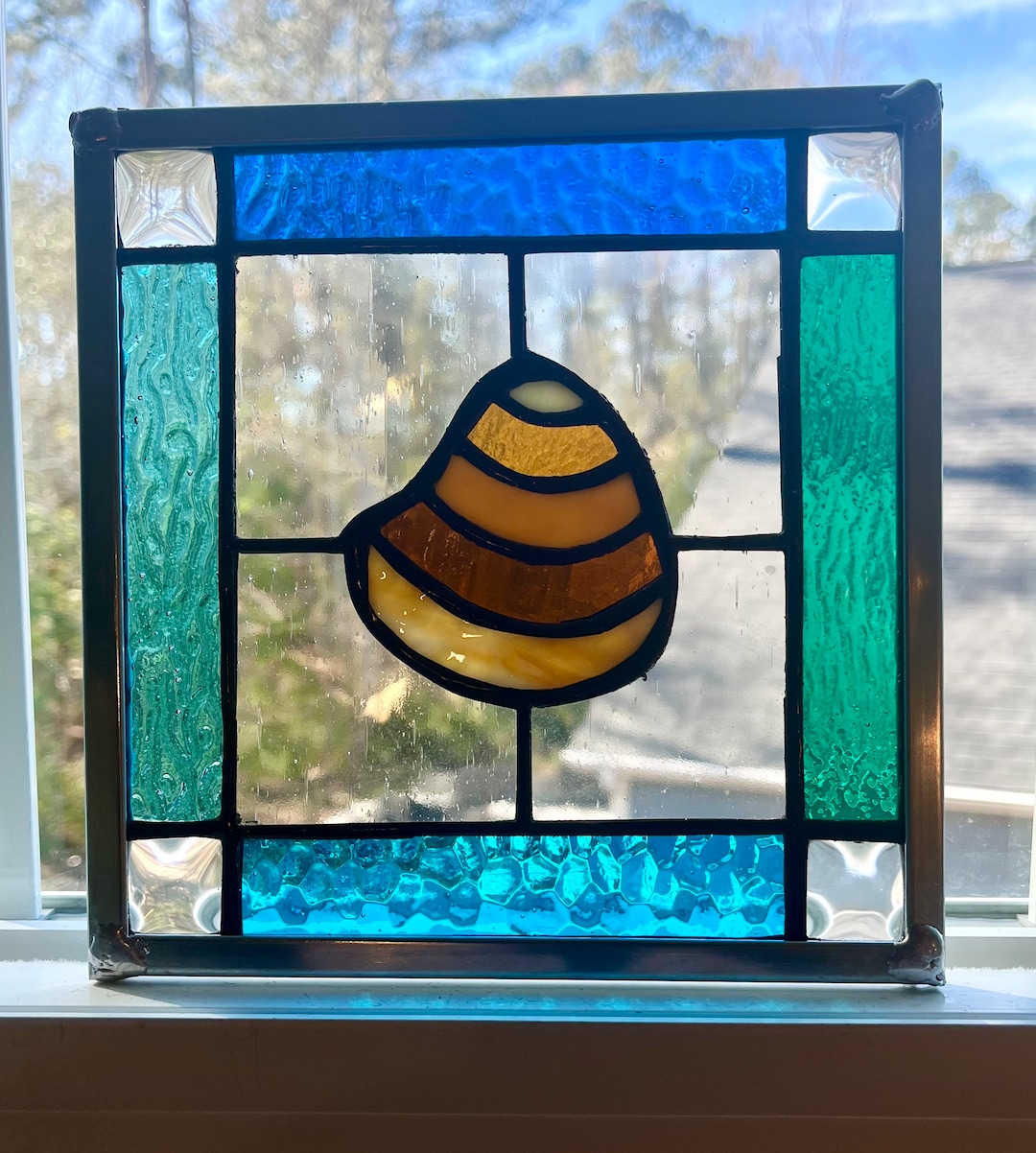 Pawleys Island Shell Stained Glass - Etsy