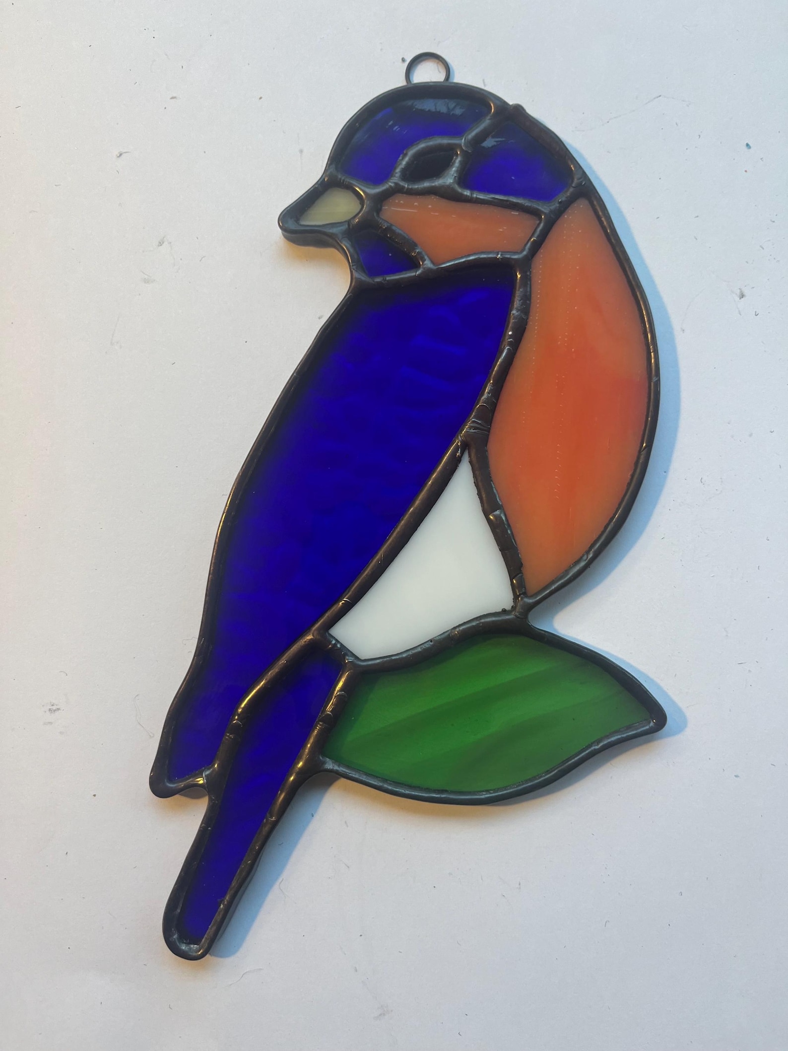 Stained Glass Bluebird - Etsy