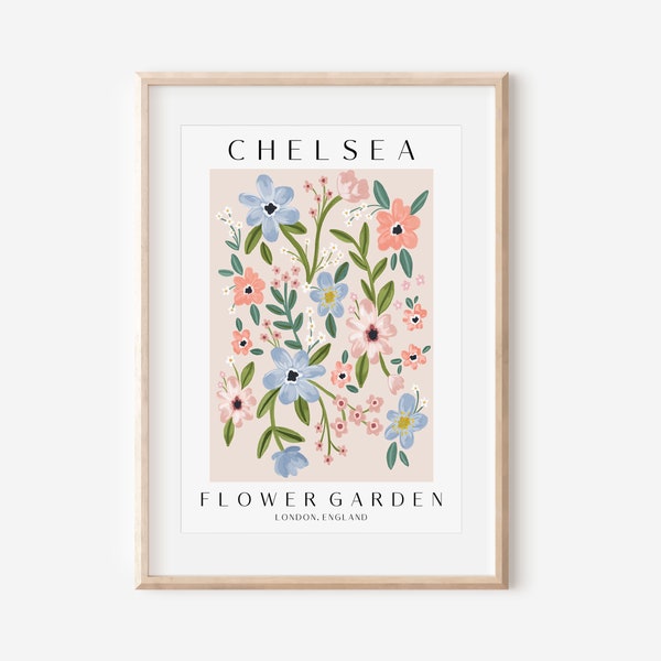 Chelsea Flower Show Poster - Etsy