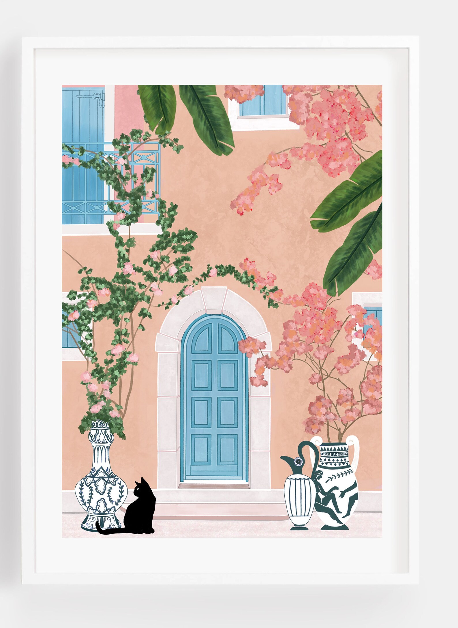 Greek Print / Greek Wall Art / Mediterranean Print / Crete - Etsy UK